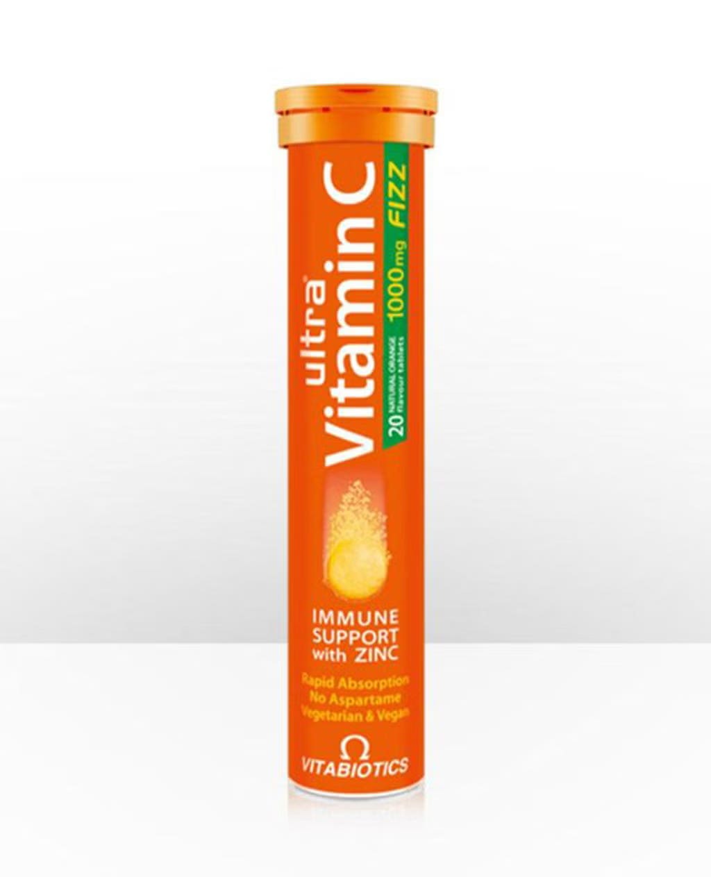 Vitabiotics Ultra Vitamin C Effervescent 20 Tablets | Boots Bahrain